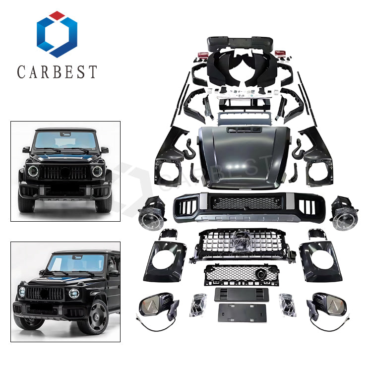 BODY KIT FOR G-CLASS W463 2002-2018 UPGRADE TO W465 2025 G63 MODEL