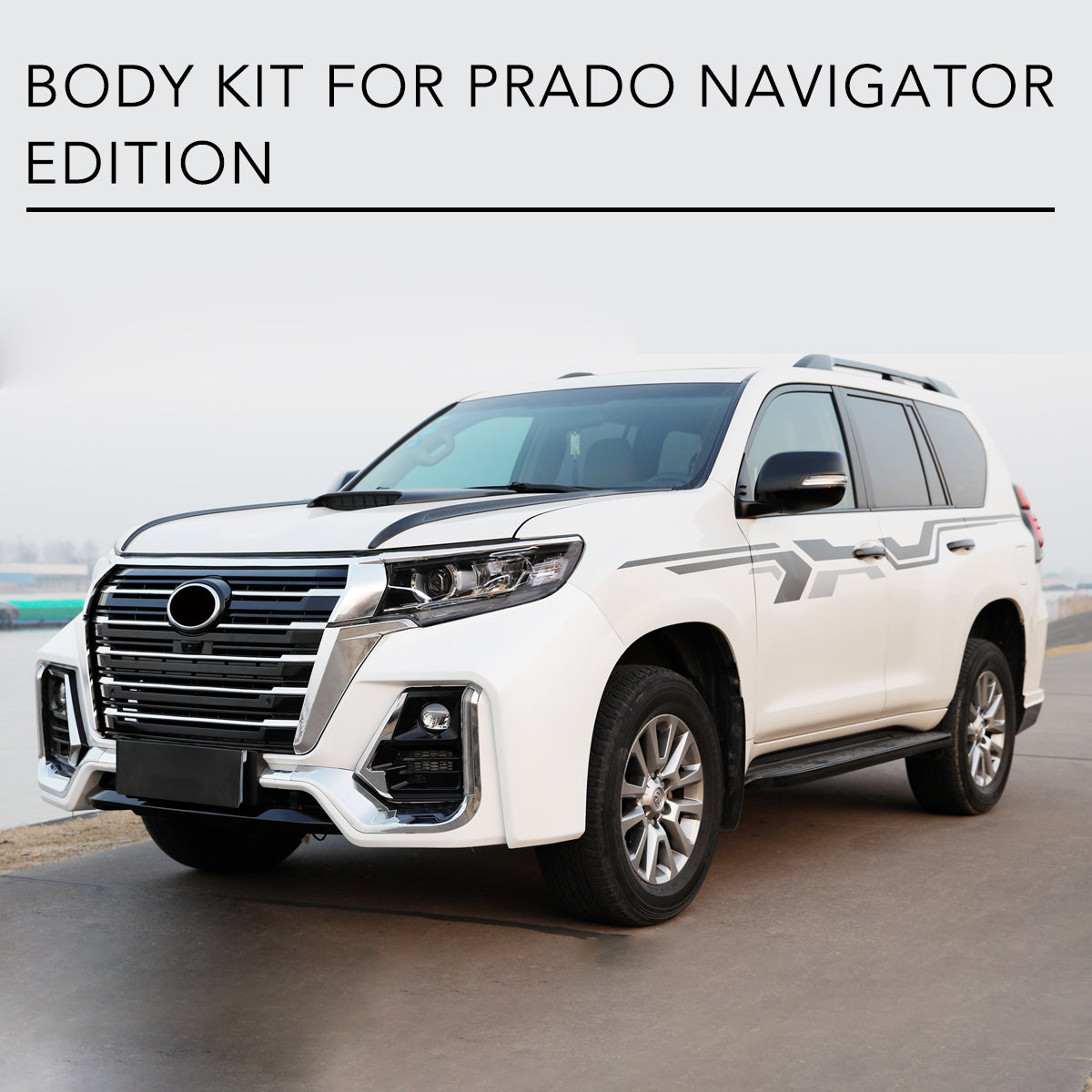 The body kit for Prado 2010-2017 upgrade to navigator style | car parts