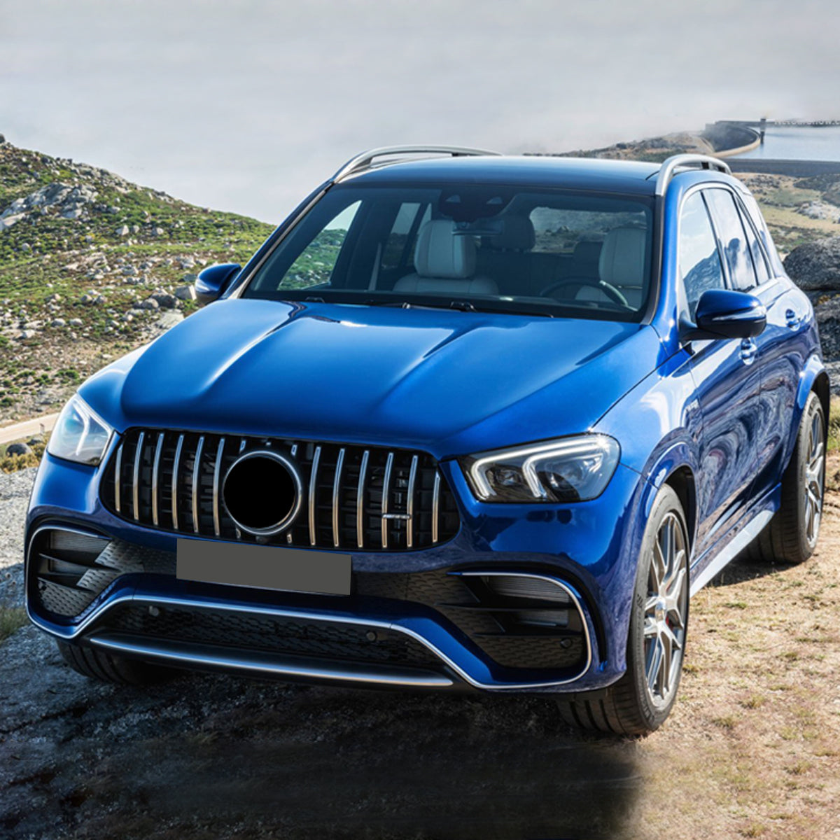 BODY KIT FOR GLE-CLASS W166 2015-2019 UPGRADE TO GLE63 AMG