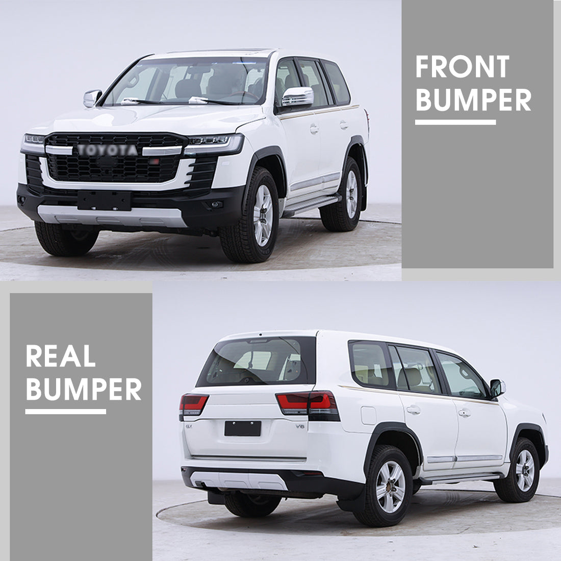 The body kit for Land cruiser LC200 2008-2021 upgrade to LC300 2022 GR ...