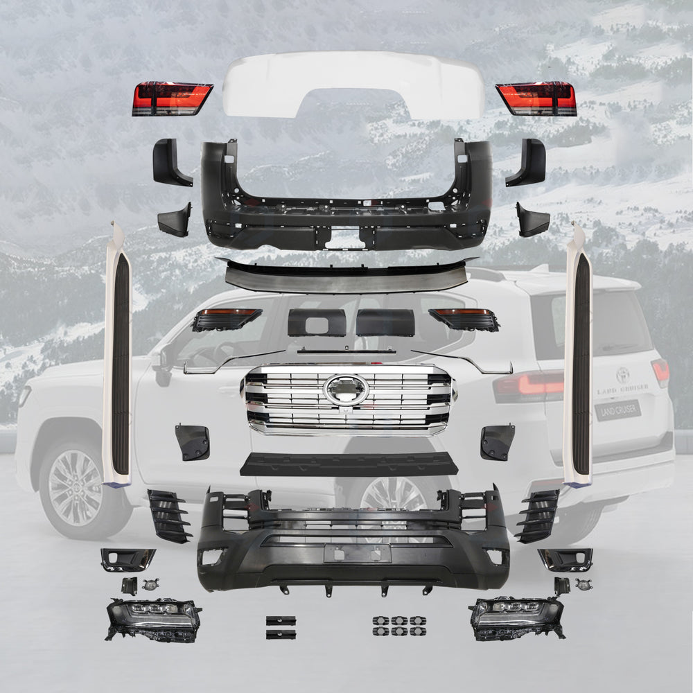 THE BODY KIT FOR LC300 2023 LOW-PROFILE UPGRADE TO HIGH-PROFILE