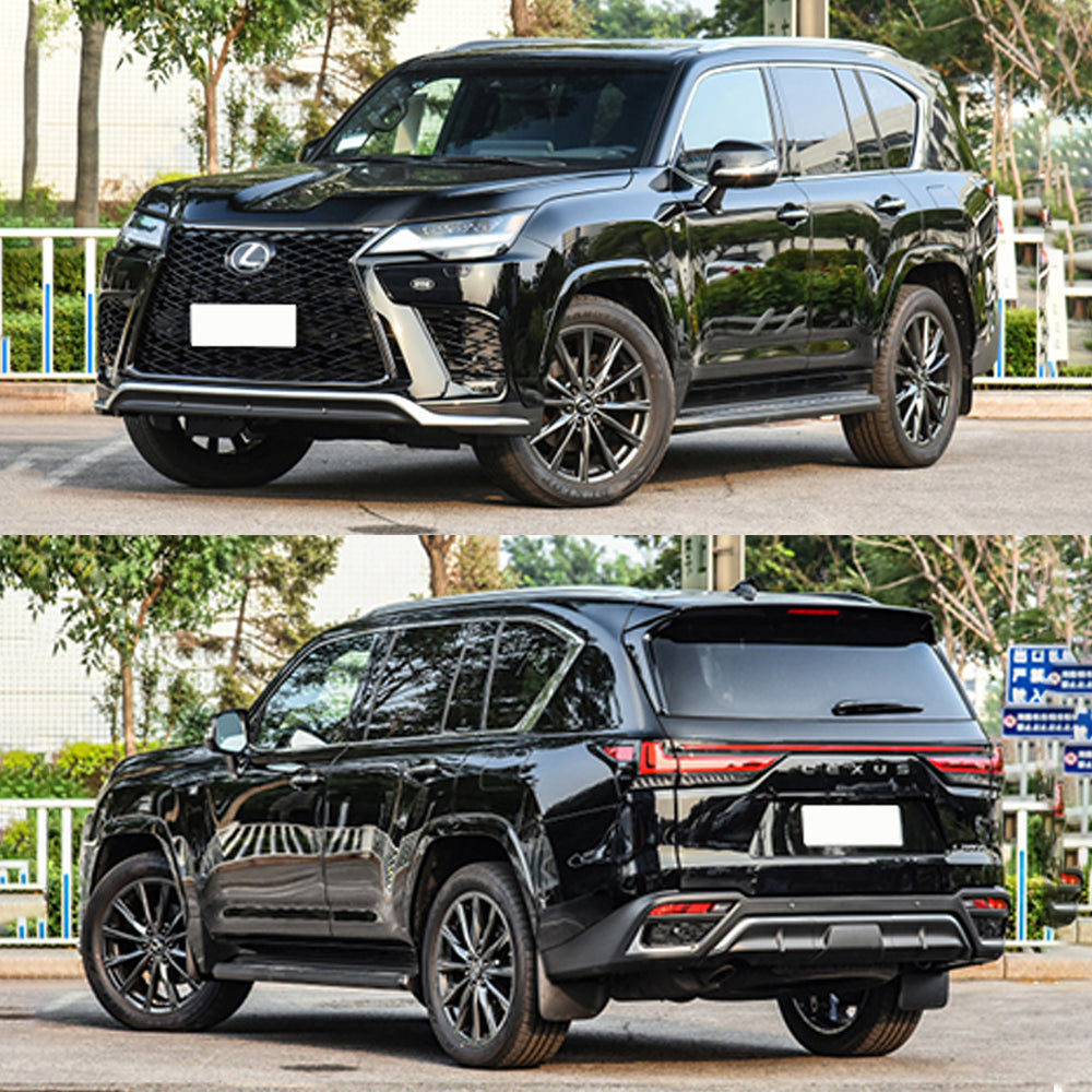 THE BODY KIT FOR LX600 2023 LOW-PROFILE UPGRADE TO HIGH-PROFILE