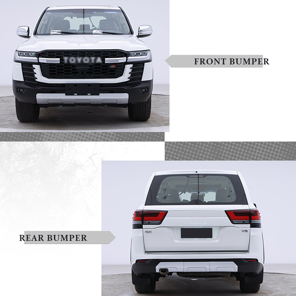 The body kit for Land cruiser LC200 2008-2021 upgrade to LC300 2022 GR ...