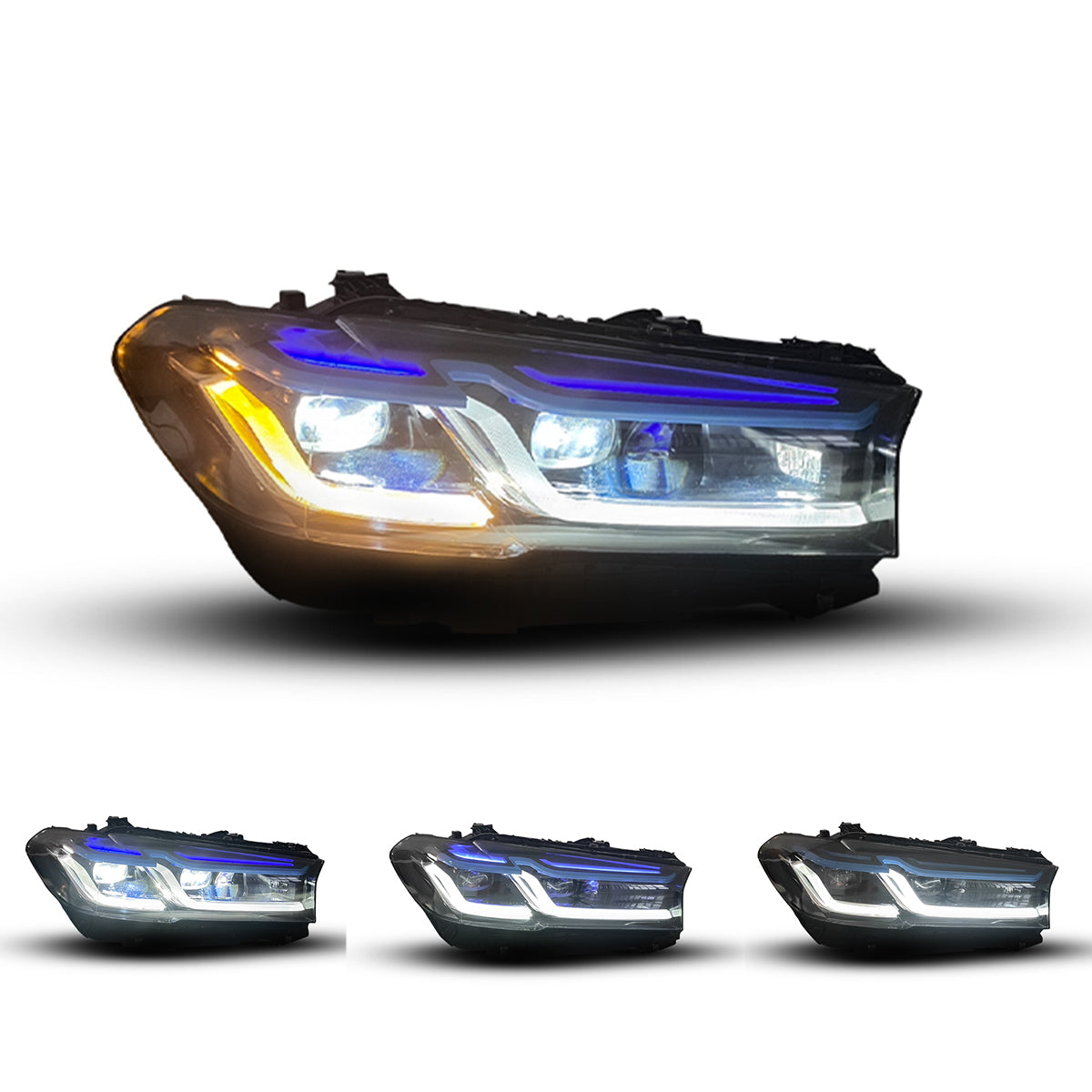 The headlight for BMW F10 upgrade to G30